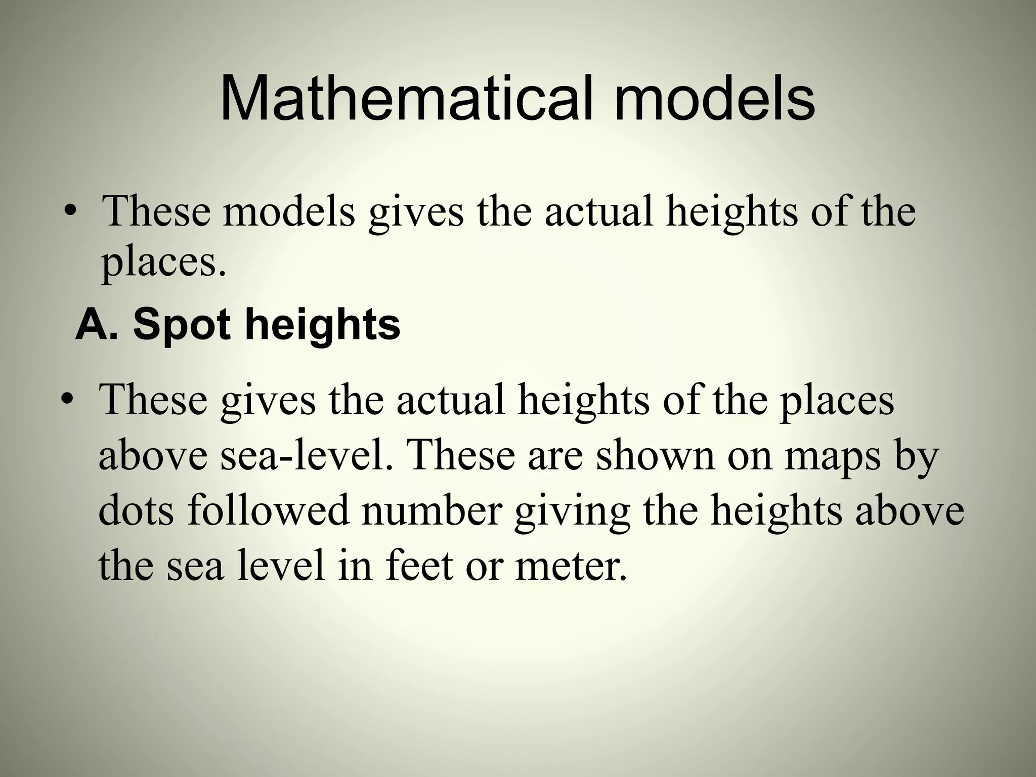 Topography and its representation | PPTX