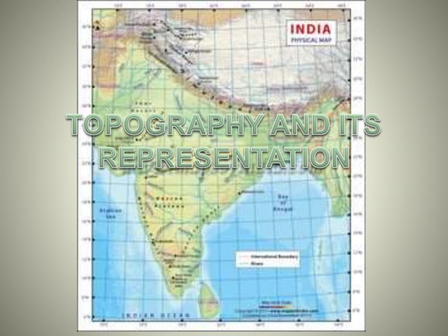 Topography and its representation | PPTX | Geography | Science