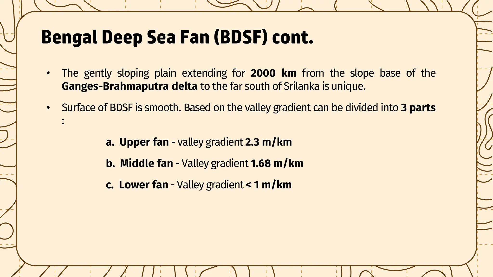 Topography and sediments of the floor of the Bay of Bengal | PDF