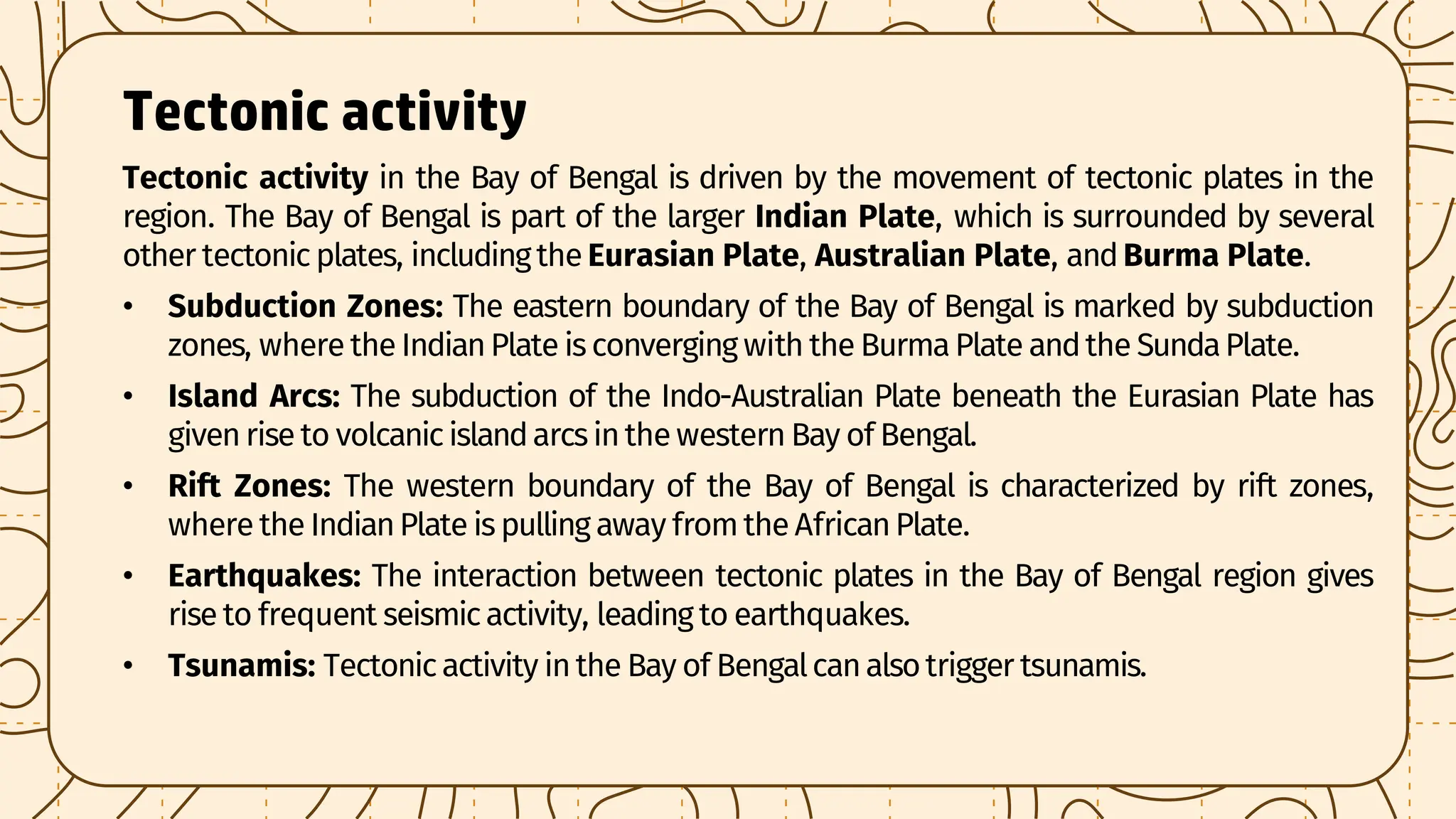 Topography and sediments of the floor of the Bay of Bengal | PDF