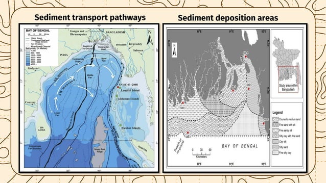 Topography and sediments of the floor of the Bay of Bengal | PDF ...