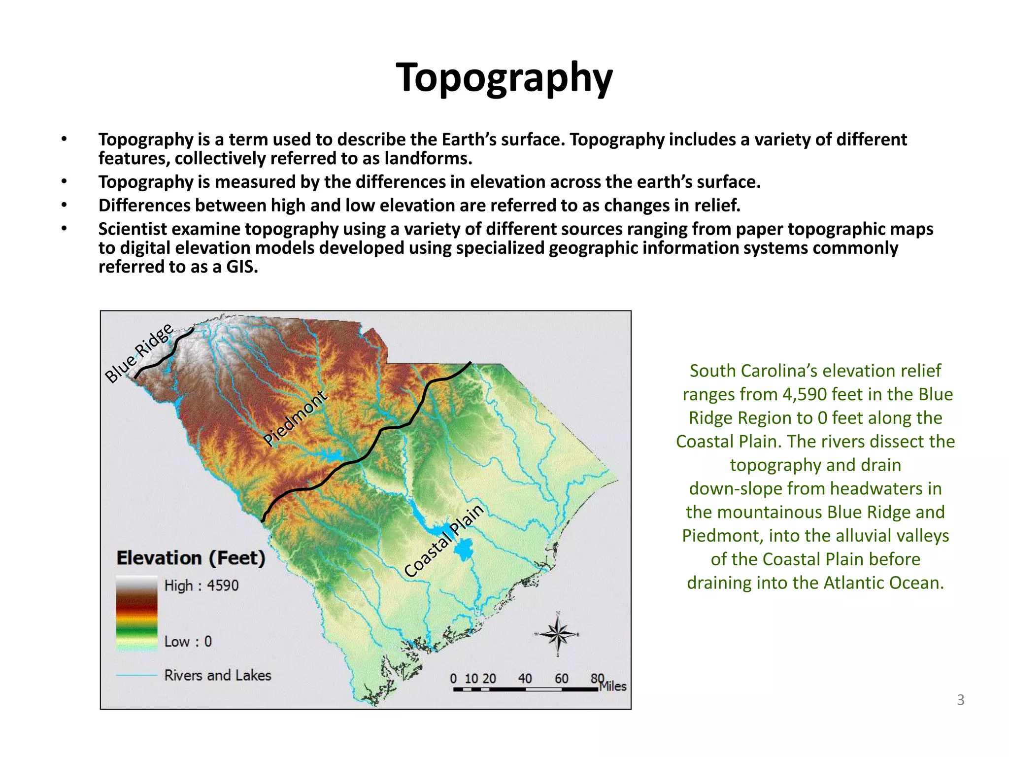 Topography, landform and geomorphology-Geomorhology Chapter | PPTX