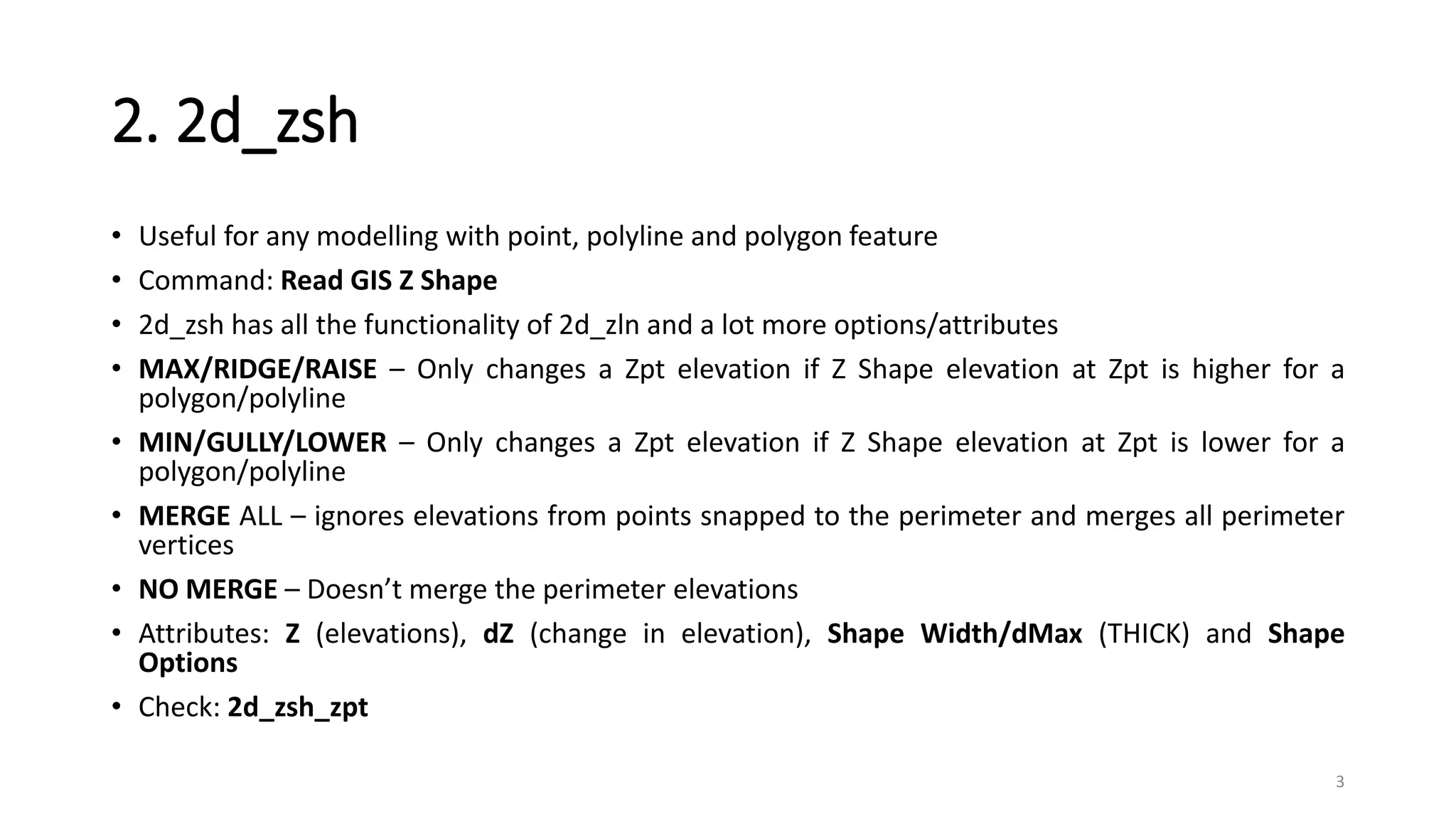 Topography Modifications in TUFLOW | PPTX