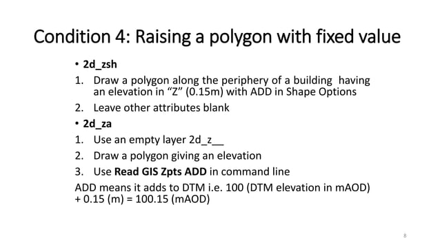 Topography Modifications in TUFLOW | PPTX | Geography | Science