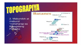 Topograpiya ng mga rehiyon sa luzon | PPTX