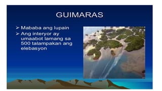 Topograpiya ng mga Rehiyon sa Visayas | PPTX