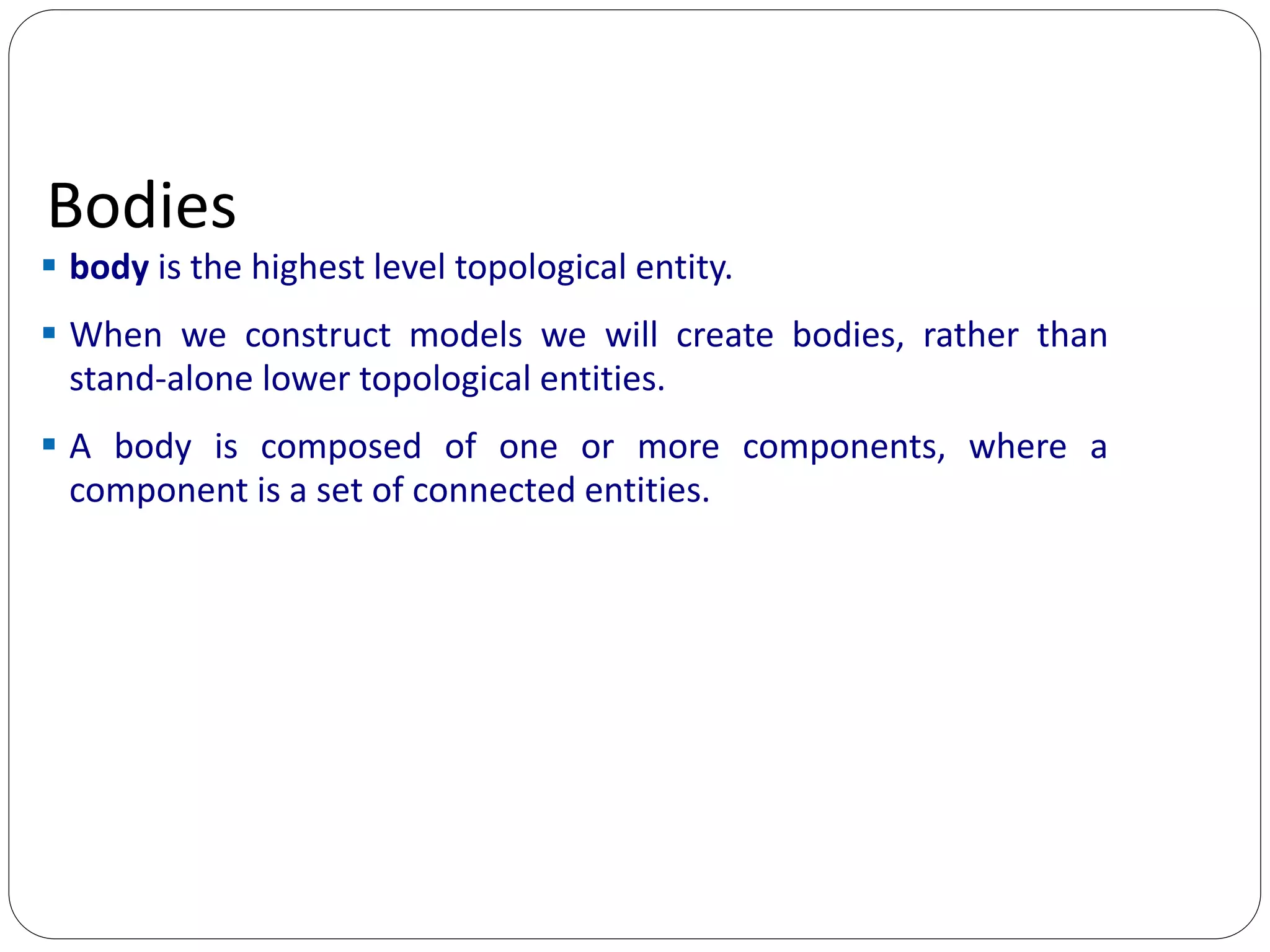 CAD Topology and Geometry Basics | PDF