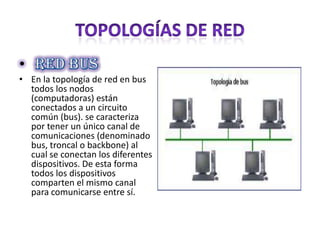 Topologías de red | PPTX