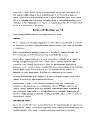 Topologías de red | DOCX