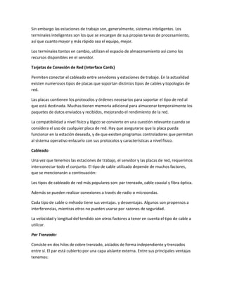 Topologías de red | DOCX