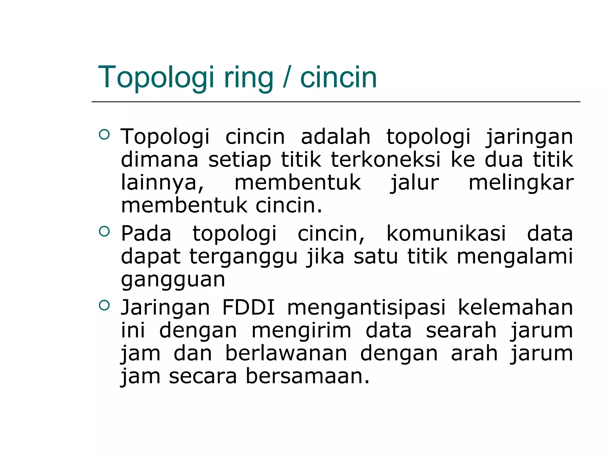 Topologi jaringan | PPT