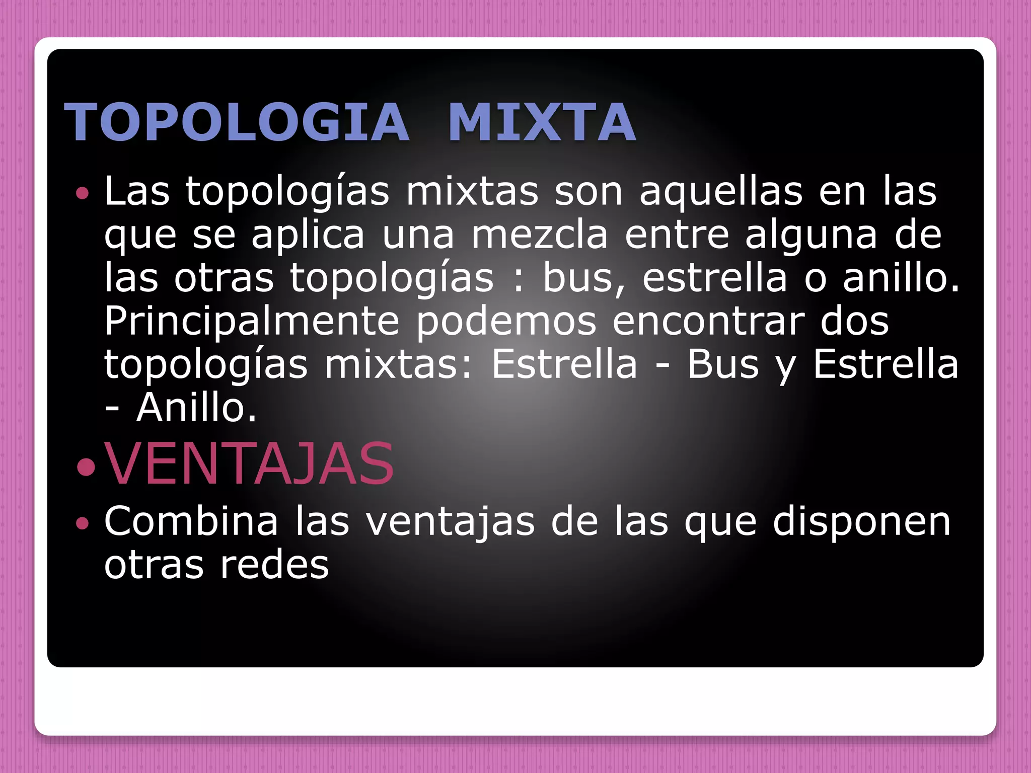 Topologia de redes | PPTX
