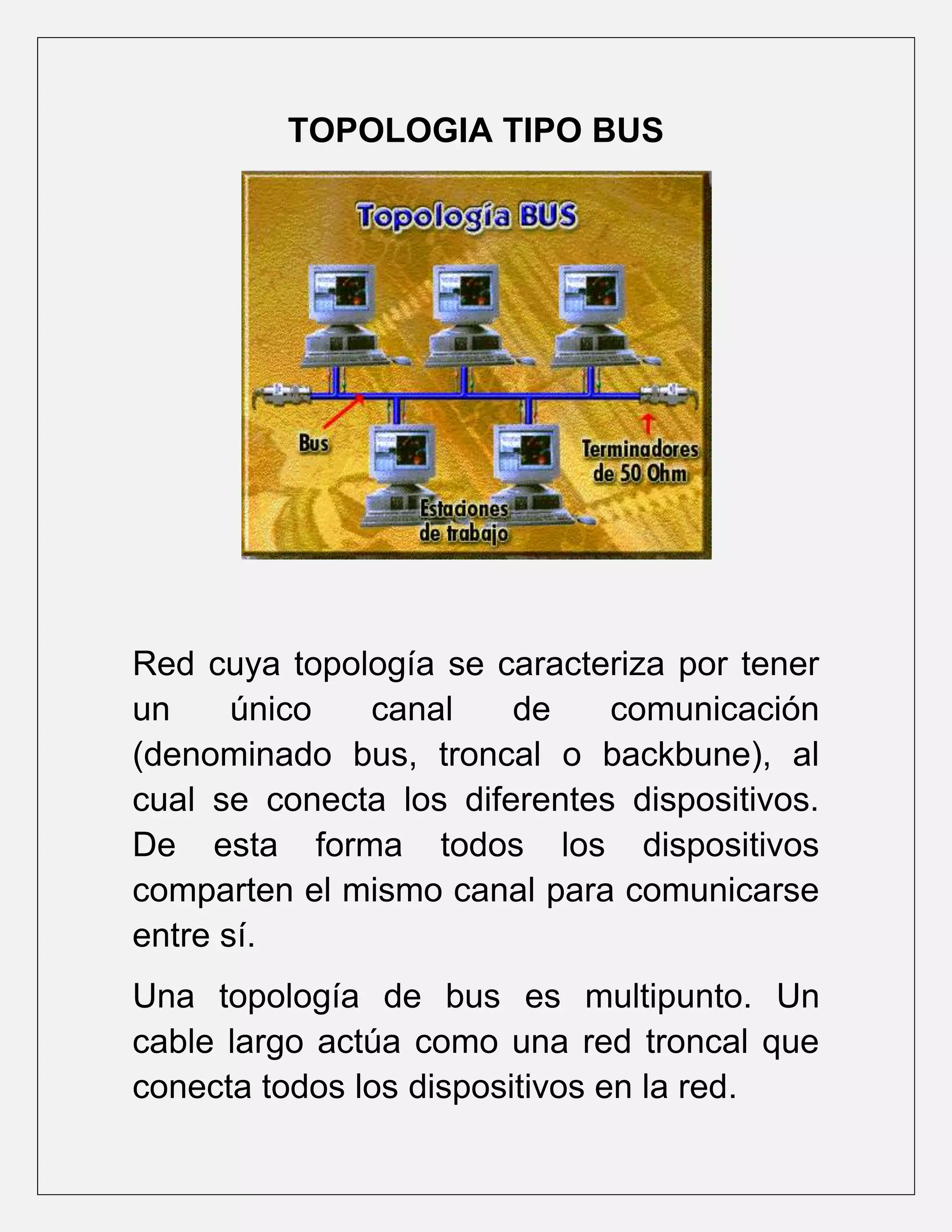 Topologias De Bus | DOCX