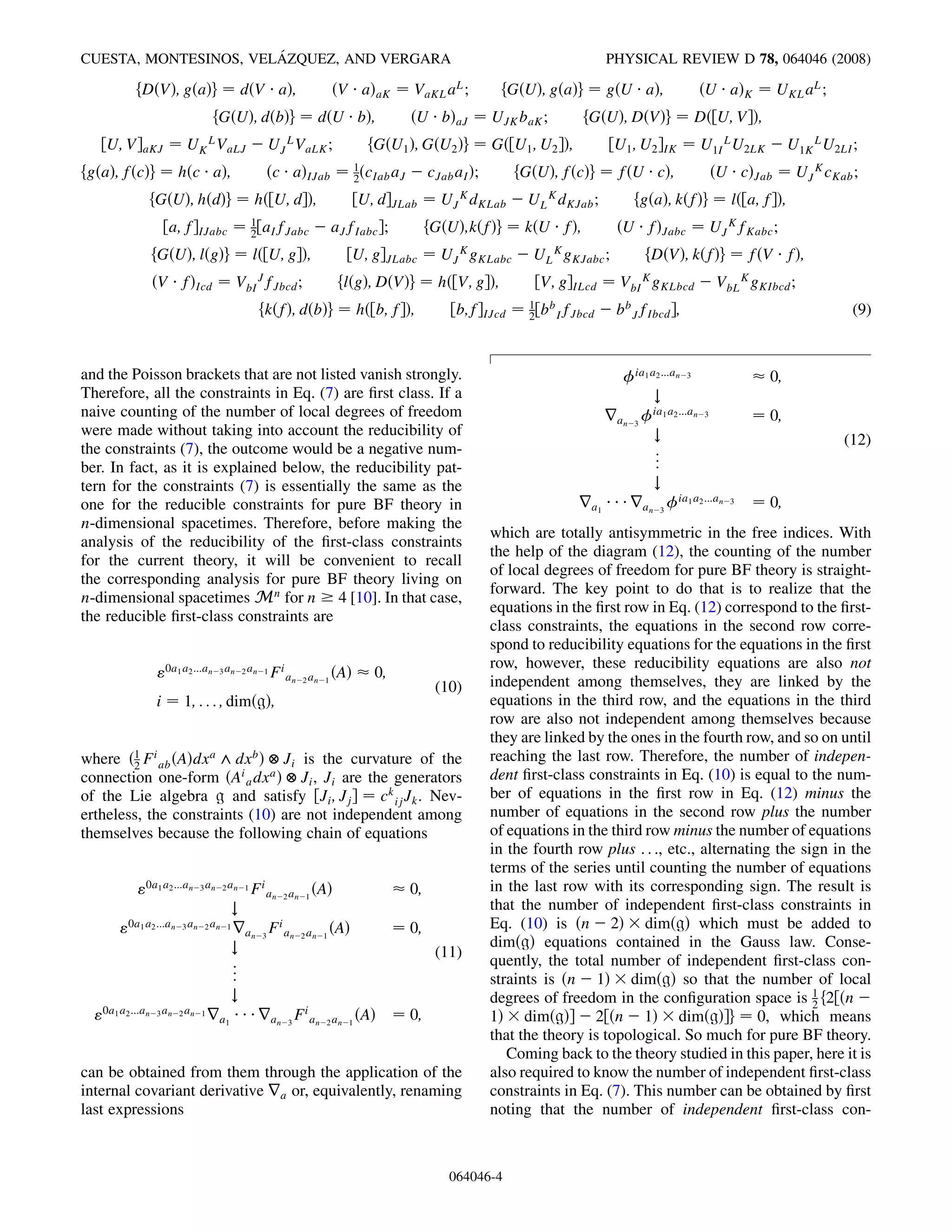 Topological Field Theories In N Dimensional Spacetimes And Cartans Equations | PDF