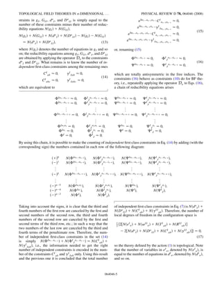 Topological Field Theories In N Dimensional Spacetimes And Cartans Equations | PDF
