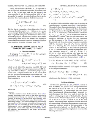 Topological Field Theories In N Dimensional Spacetimes And Cartans Equations | PDF