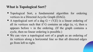 an introduction to Topological Sort.pptx | Technology & Computing