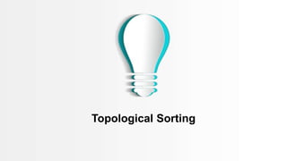 Topological sorting | PPT