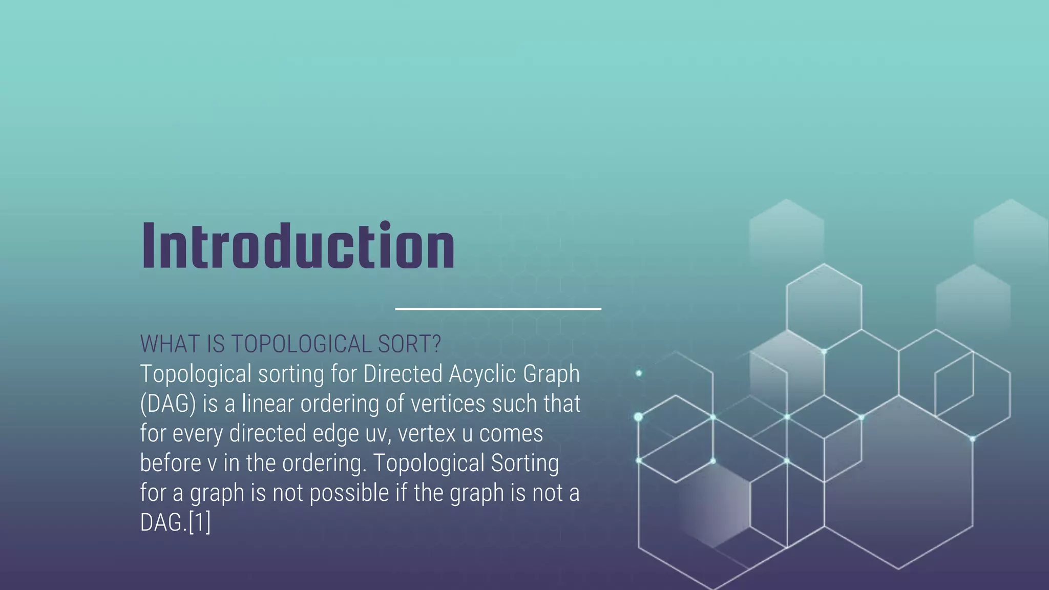 Topological Sort and Shortest Path in Directed Acyclic Graph with ...