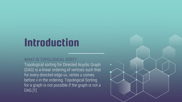 Topological Sort and Shortest Path in Directed Acyclic Graph with ...