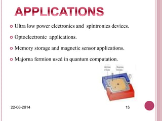 Topological spintronics | PPTX