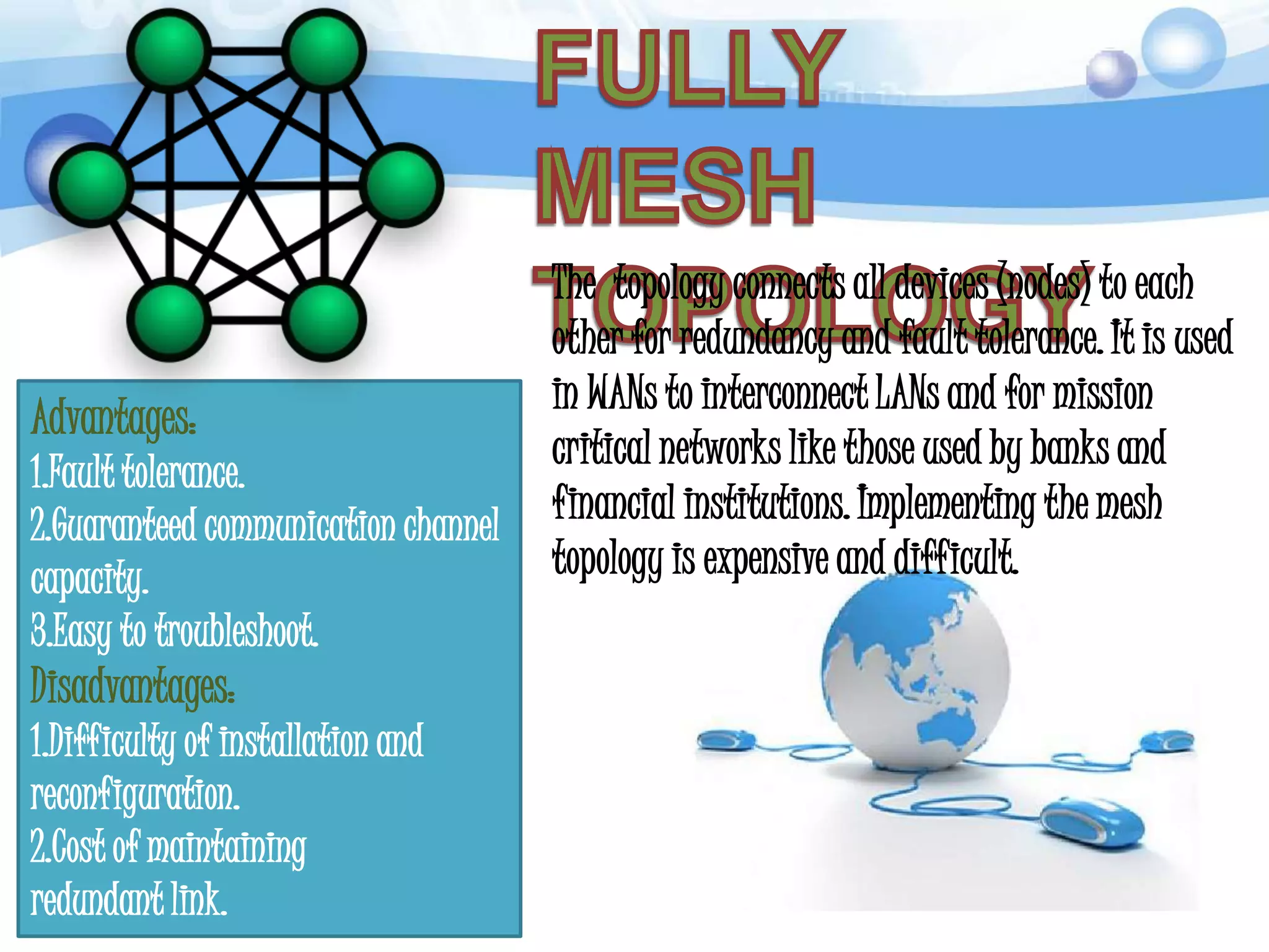 BASIC NETWORKING TOPOLOGIES | PPT