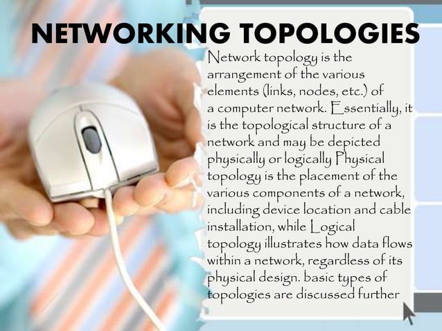 BASIC NETWORKING TOPOLOGIES | PPT