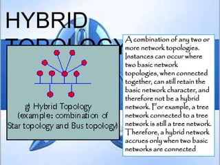 BASIC NETWORKING TOPOLOGIES | PPT