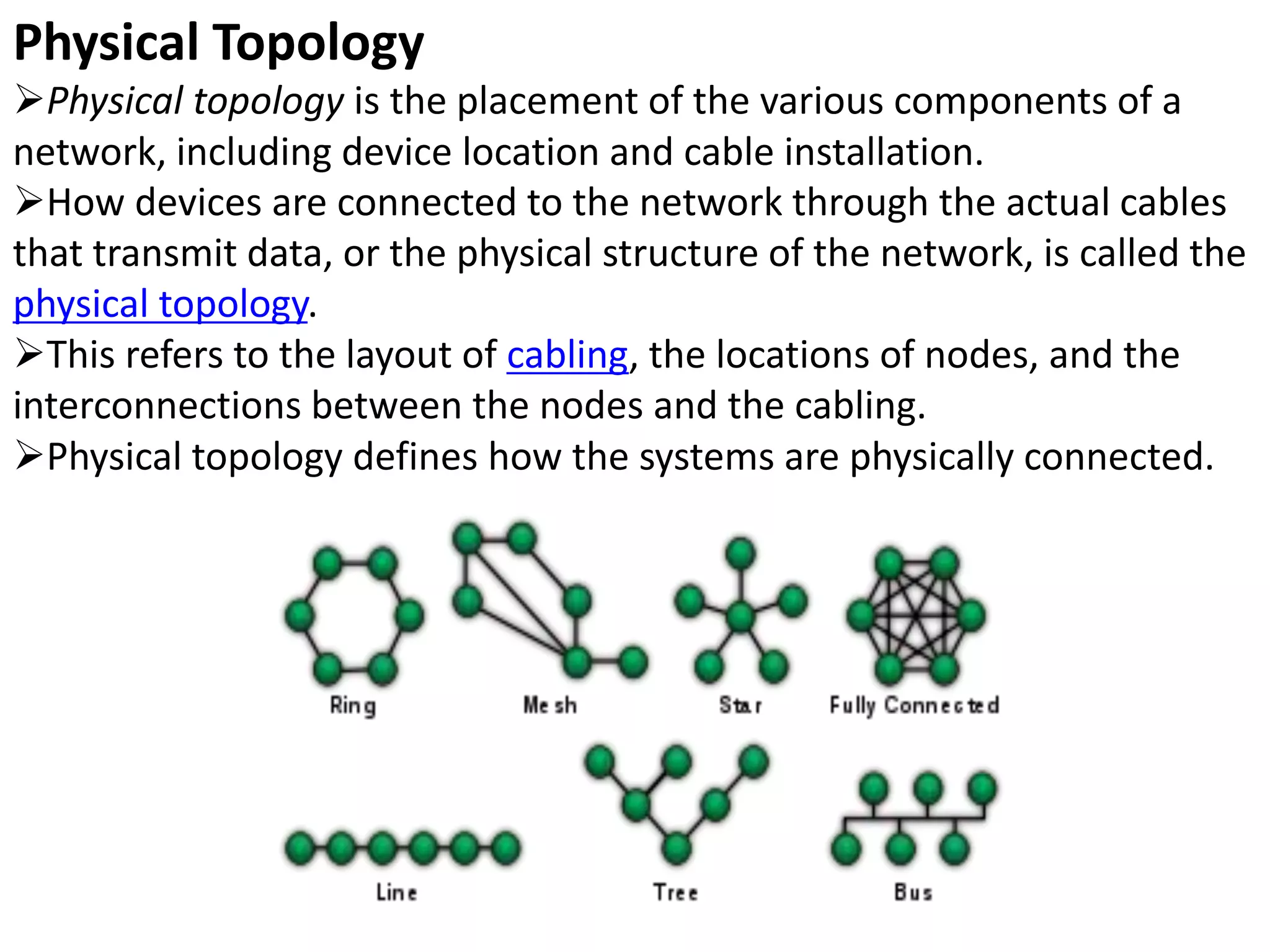 Topologies and Technologies | PPTX | Computer Networking | Computing