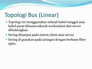 Topologi jaringan | PPT