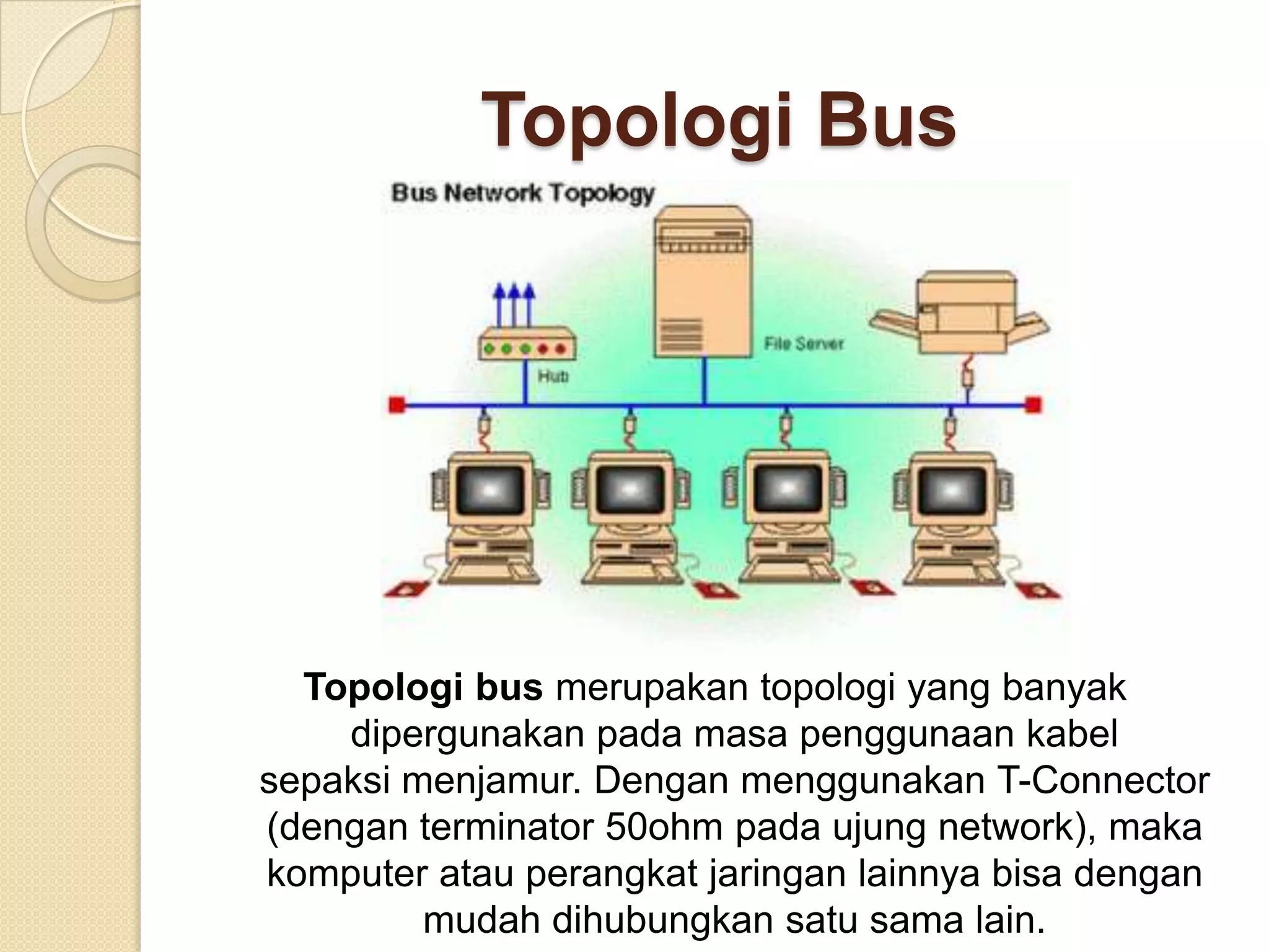Topologi jaringan | PPTX