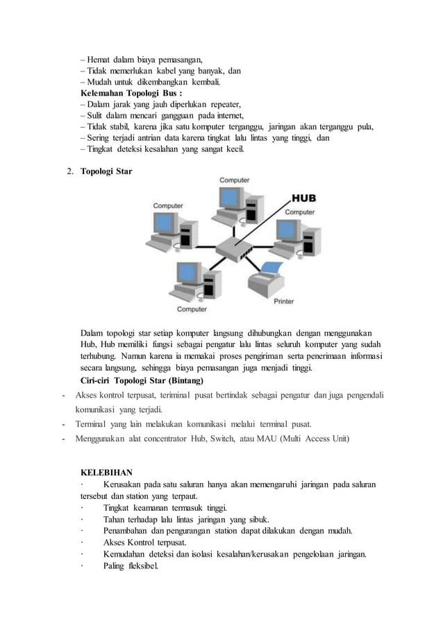 Topologi jaringan | PDF