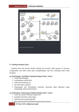 Topologi jaringan | PDF