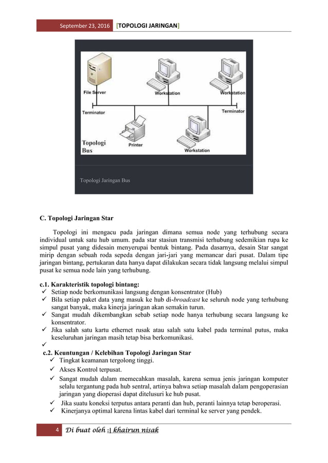Topologi jaringan | PDF