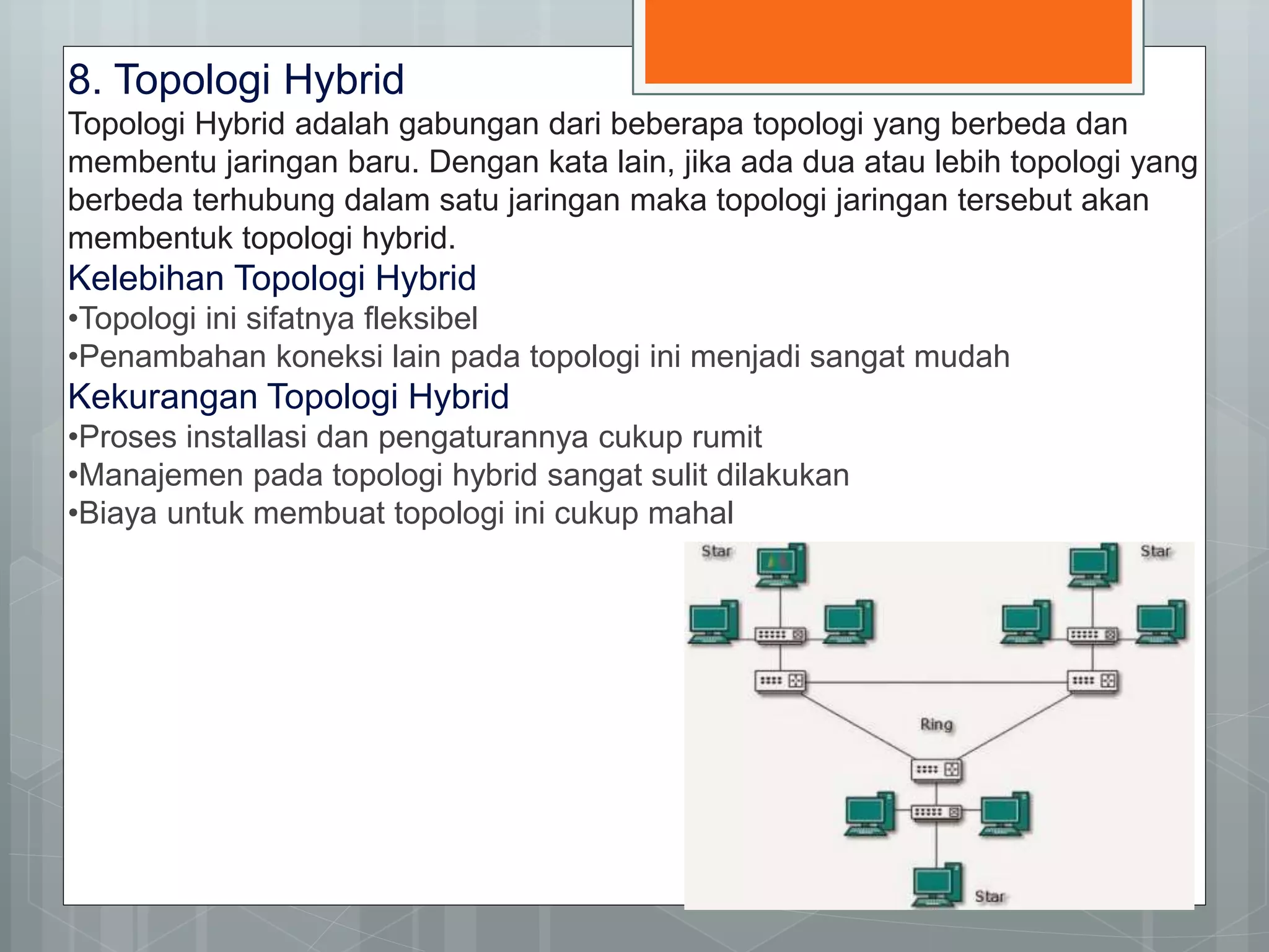 Topologi jaringan | PPTX