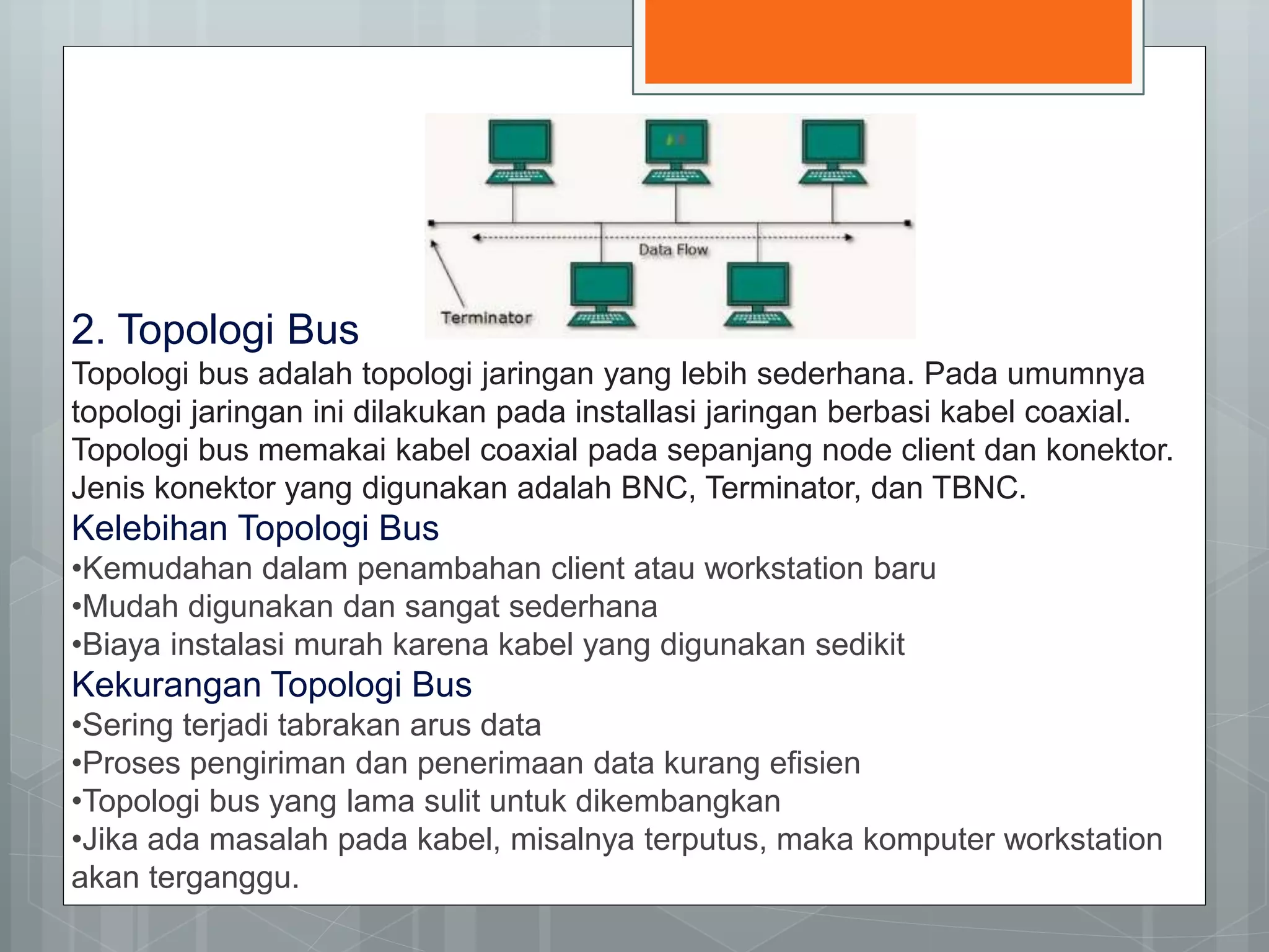 Topologi jaringan | PPTX