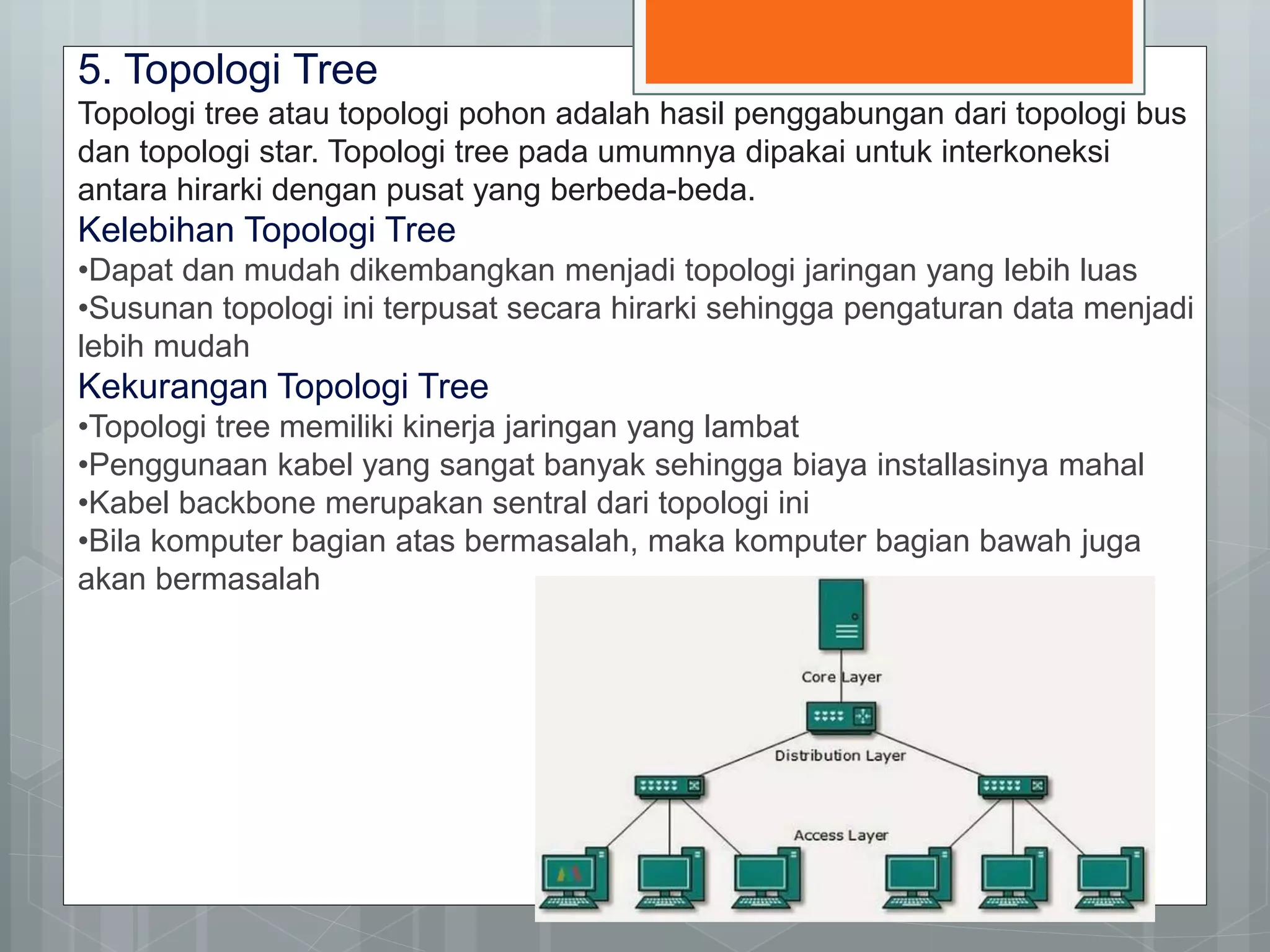 Topologi jaringan | PPTX