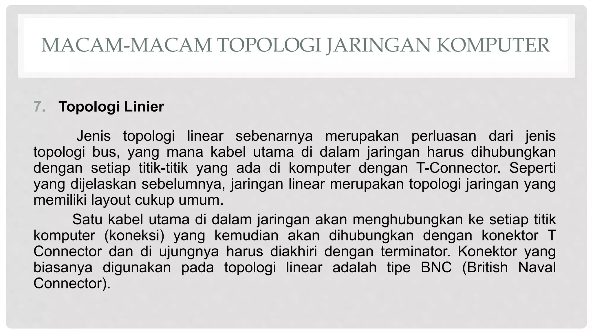 Topologi Jaringan Komputer | PPTX