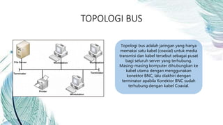 Topologi Jaringan Komputer | PPTX