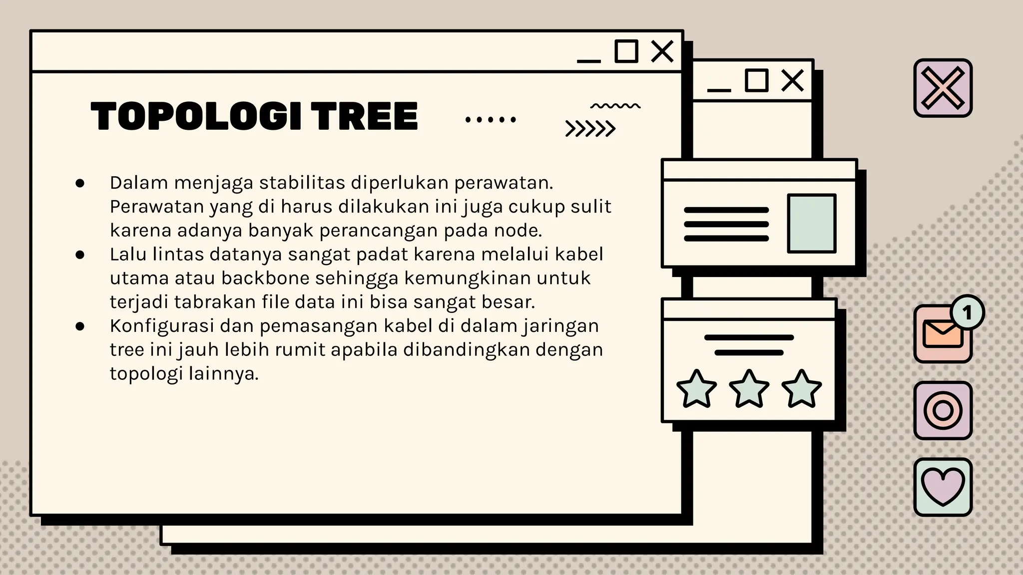 TOPOLOGI TREE dalam jaringan lokal (informatika) | PPTX