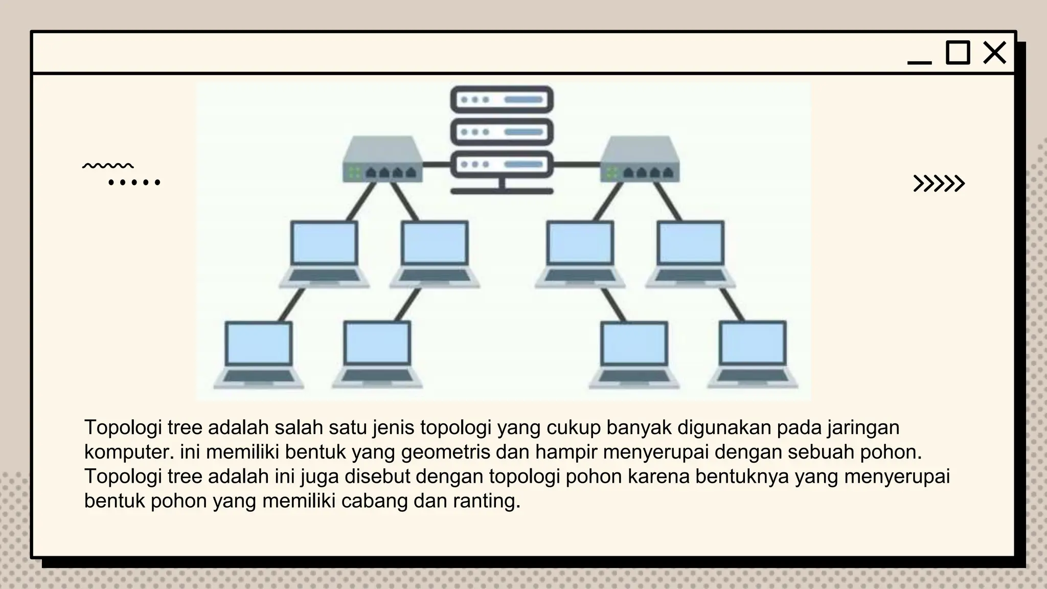 TOPOLOGI TREE dalam jaringan lokal (informatika) | PPTX