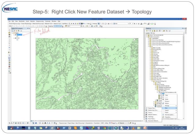 Topology in ArcGIS | PPTX | Computing | Technology & Computing