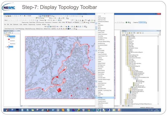 Topology in ArcGIS | PPTX | Computing | Technology & Computing
