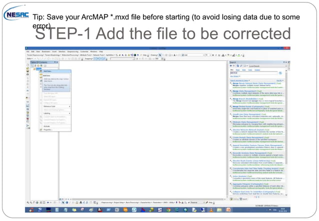 Topology in ArcGIS | PPTX | Computing | Technology & Computing