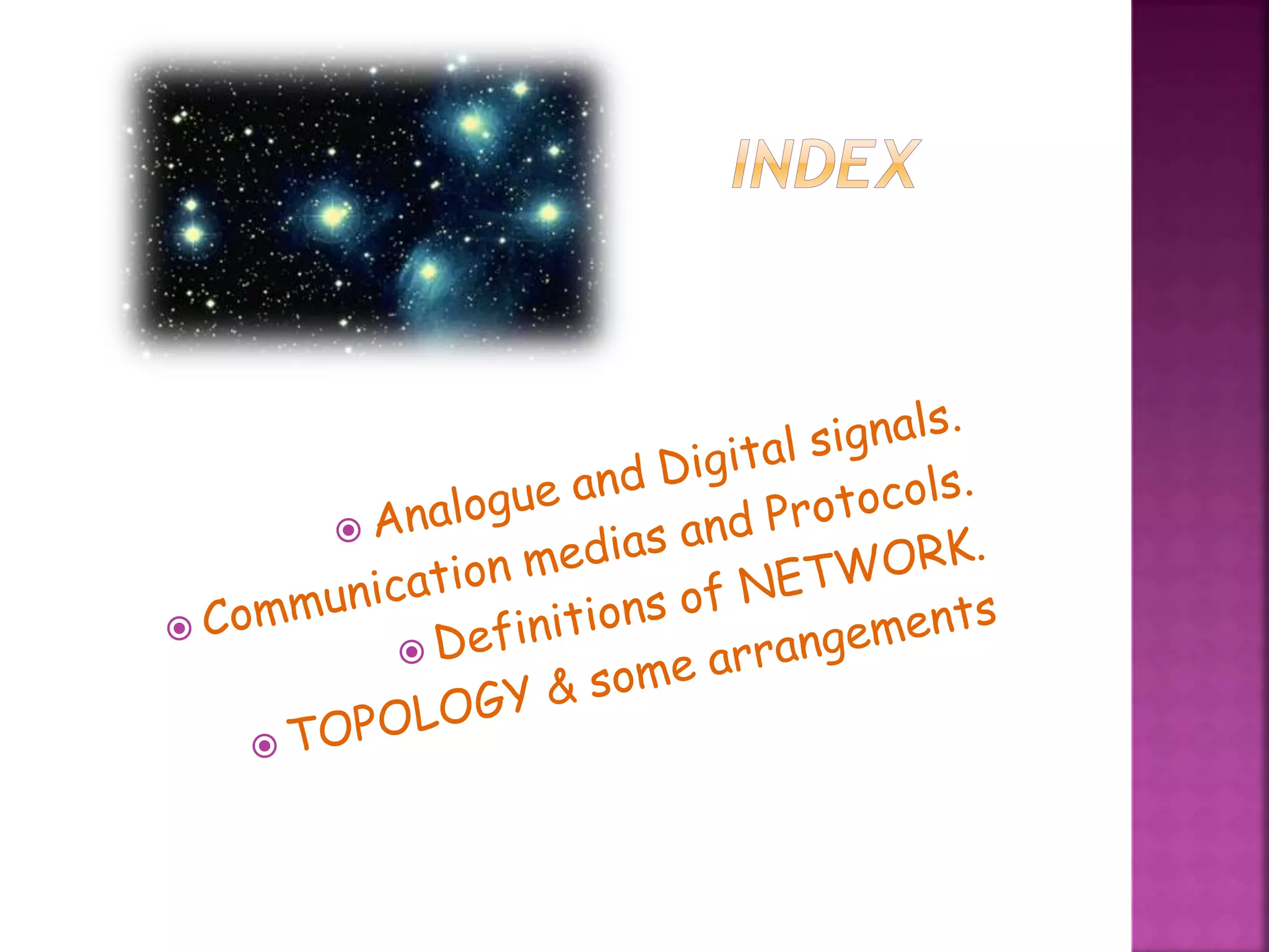 NETWORKS & TOPOLOGY | PPTX