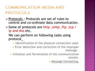 NETWORKS & TOPOLOGY | PPTX