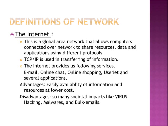 NETWORKS & TOPOLOGY | PPT