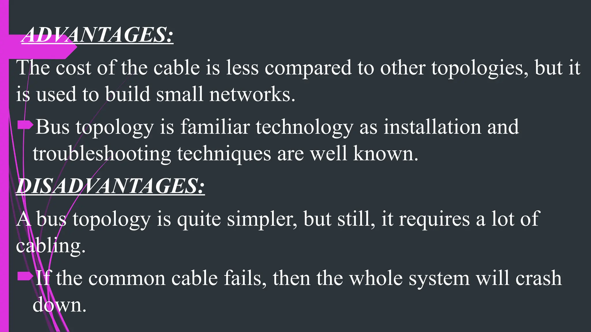 Network topology and it's types | PPTX