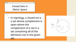 Topology for Master of Arts in Education (MAEd) major in Mathematics | PPTX | Physics | Science