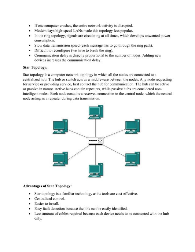 Network Topologies | PDF
